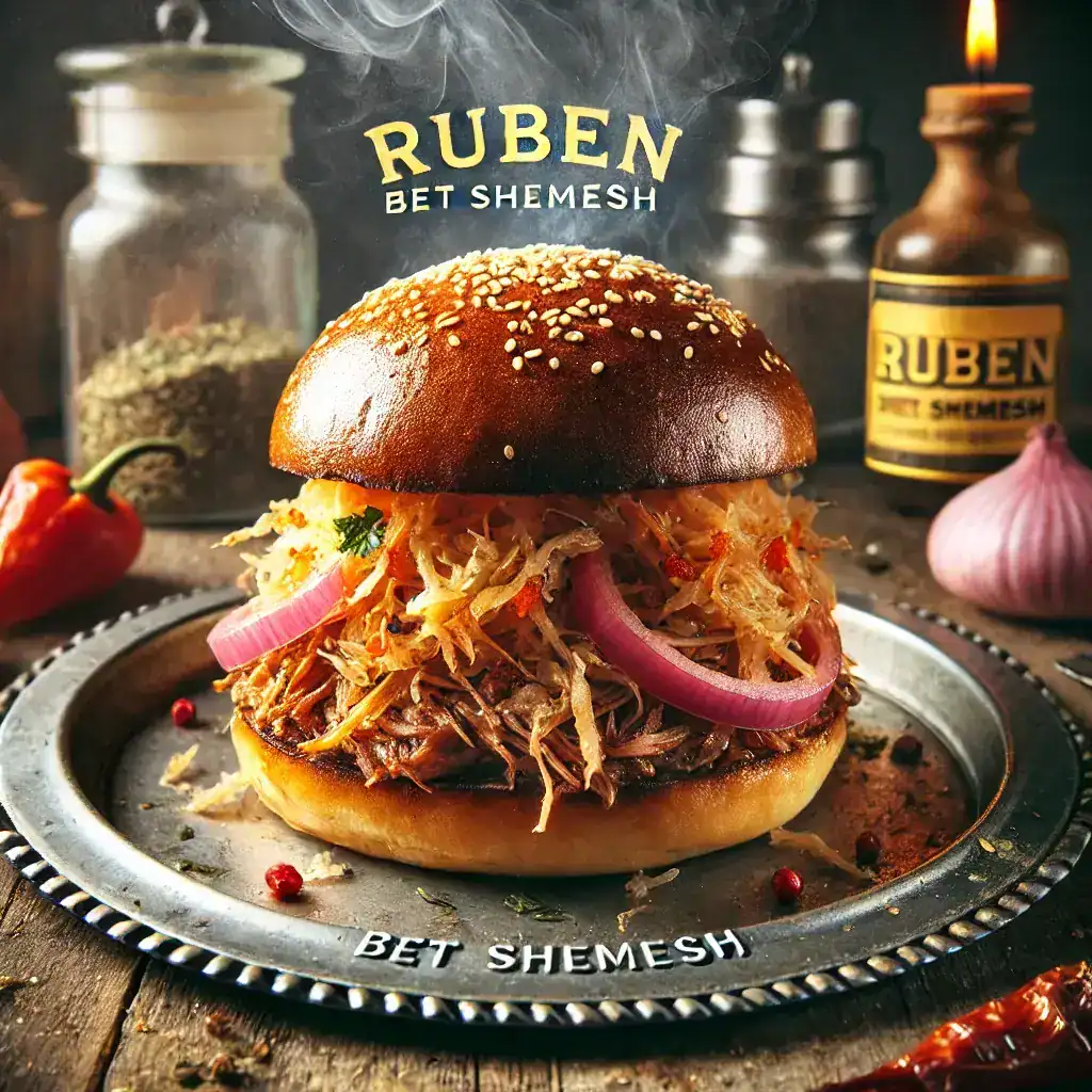 Ruben Beit Shemesh: Smoked Meats, Burgers & Kosher Menu