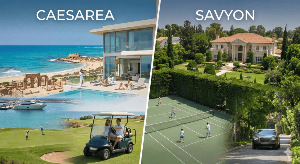 Caesarea Vs Savyon: Essential Guide To Israel's Elite Towns