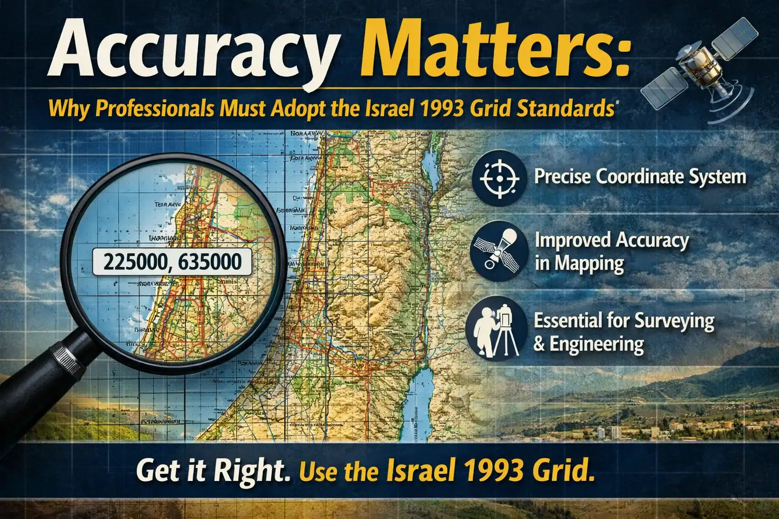 Israel 1993 Grid (ITM): The Professional Standard